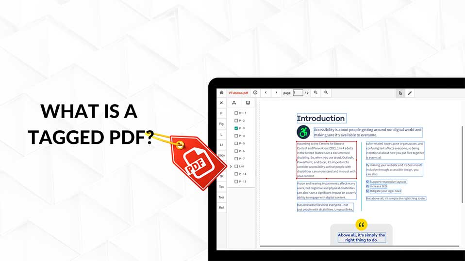 PDF Tagging What is a Tagged PDF PREP
